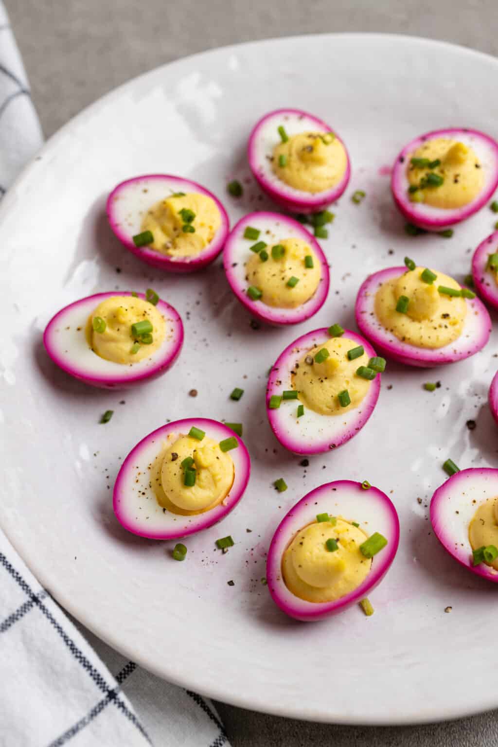 Beet Deviled Eggs - Fancy Without the Fuss