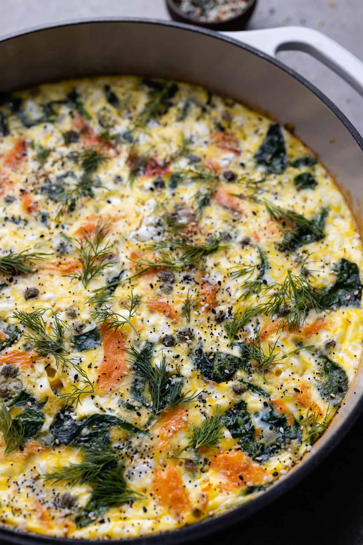 Smoked Salmon Frittata - Fancy Without the Fuss